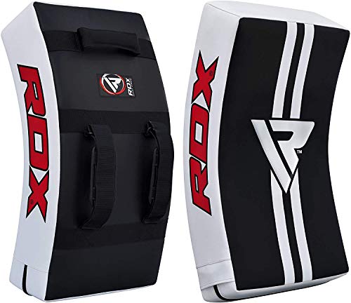 RDX Kick Shield for Kickboxing Training |Curved Muay Thai Kicking Pad, Strike Body Shield ...