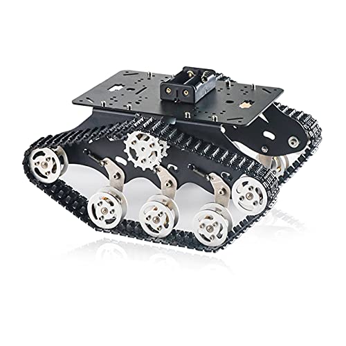 Professional SZDoit TS300 Shock Absorption Robot Tank Car Chassis with ...