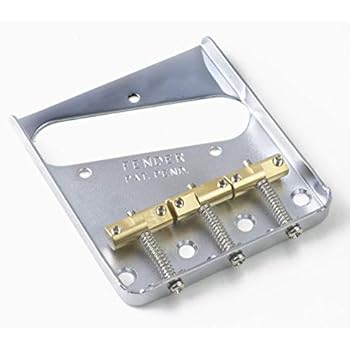 Amazon.com: Fender Pure Vintage -Style Telecaster String Guide - Chrome ...