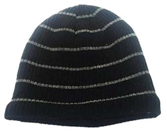 Barry Teddy Beanie Hat Black Lined at Amazon Men’s Clothing store: