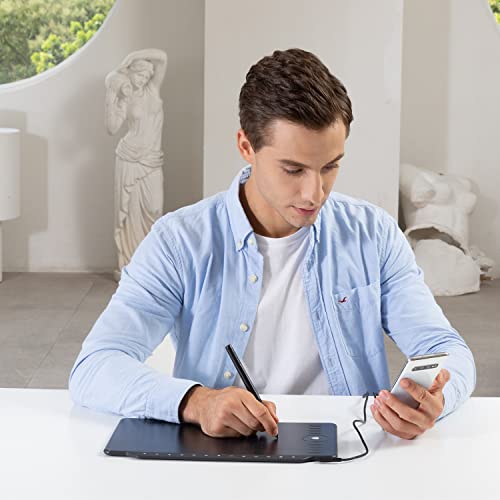 GAOMON M1220 Graphics Drawing Tablet 13 Multimedia Keys 10 x 6.25 ...