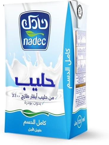 Nadec Full Fat UHT Milk 125 ml price in Saudi Arabia | Amazon Saudi ...