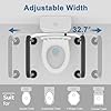 HOMLAND Toilet Safety Rails for Seniors, FSA/HSA Eligible Adjustable ...