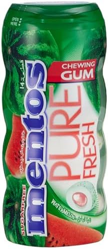 Mentos Watermelon Fresh Chewing Gum -14 Piece Bottles price in UAE ...