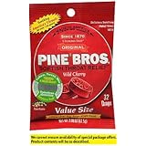 Amazon.com: Pine Bros. Softish Throat Drops Value Pack, Wild Cherry 32 ea(pack of 2) by Pine ...