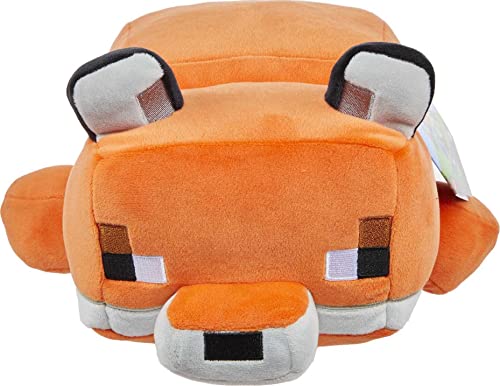 Mattel Minecraft Plush Fox 12-Inch Stuffed Animal Figure, Floppy Soft ...