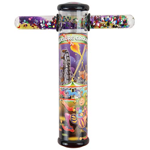 Playlearn Kaleidoscope Glitter Wand - 6 Inch Scope with 5 Inch Glitter ...