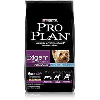 Pro Plan Exigent - Comida para perros de raza pequeña, adultos, 3 kg ...