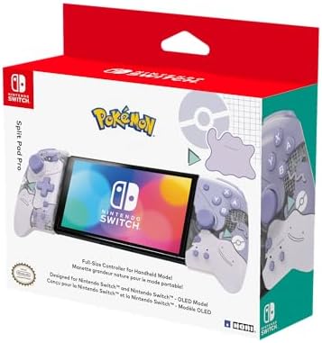 HORI Nintendo Switch Split Pad Pro (Ditto) Ergonomic Controller for ...