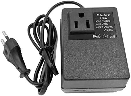 Voltage Converter, Eacam Intelligent Efficient Household 200W AC 220V ...