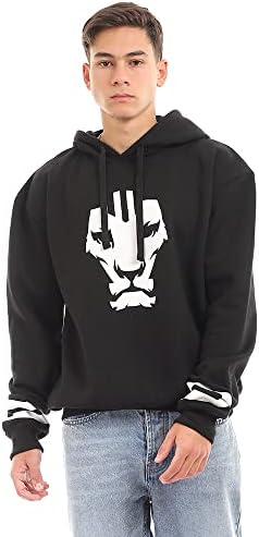 Ravin 96947 Printed Cairokee Logo Black Hoodie, Black, M price in Egypt ...