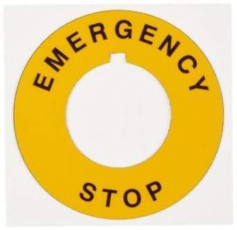 Amazon.com: Brady THTEP-196-593YL 1.2" Hole Diameter, B-593 Adhesive ...