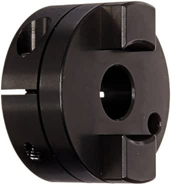 Ruland MOCT41-12-A Oldham Coupling Hub, Clamp Style, Black Anodized ...