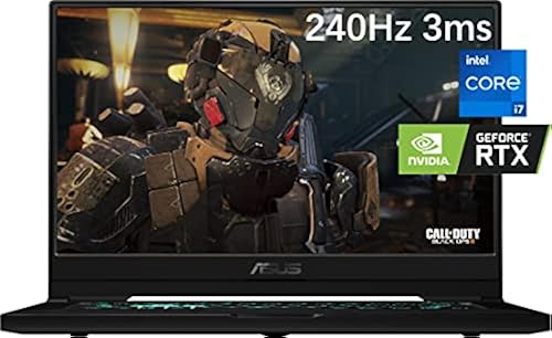 ASUS 2021 Newest TUF Dash 15.6" Gaming Laptop, 240Hz FHD, Intel Core i7 ...
