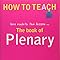 The Book of Plenary - here endeth the lesson... (Phil Beadle's How To ...