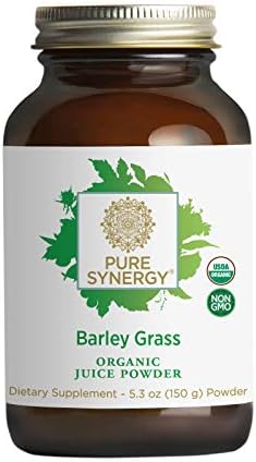 The Synergy Company, Barley Grass Organic Juice Powder, 5.3 oz (150 g ...