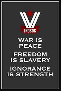 George Orwell 1984 ingsoc Guerra es la paz Vintage literatura ...