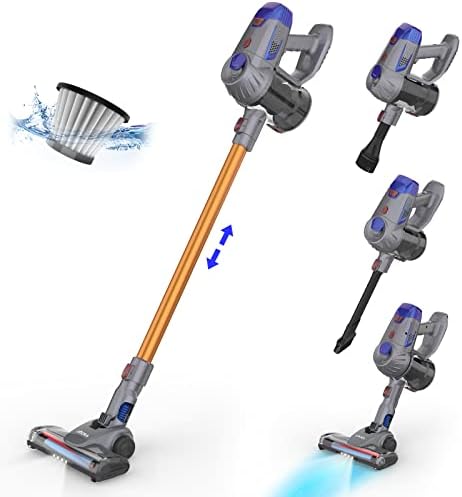 Cordless Vacuum Cleaner, 8-in-1 Stick Vacuum Cleaner With Super