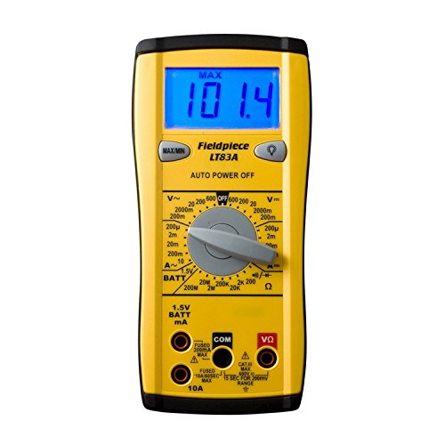 Fieldpiece LT83A Classic Style Digital Multimeter for HVAC/R