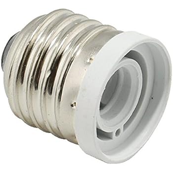 (5-pack) ABI Light Bulb Socket Reducer Stadard US Medium Base E26 to ...