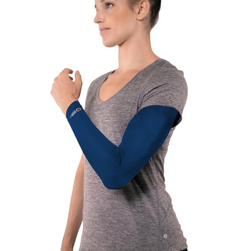 Copper Compression Arm Sleeve - Copper Infused Full Arm Brace for ...