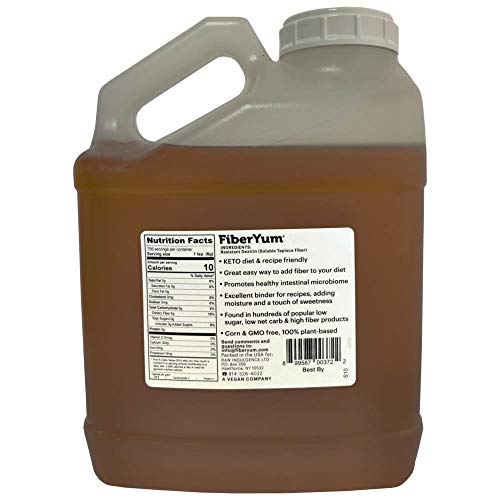 FiberYum Pre-Biotic Soluble Fiber Syrup from Tapioca/Cassava, New ...