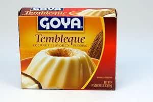 Amazon.com : Goya Coconut Flavored Pudding 3.5 oz - Tembleque : Grocery ...