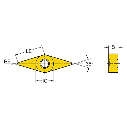 P Insert for Tuning V Shape Steel 10/Pk tillescenter Cutting Tools ...