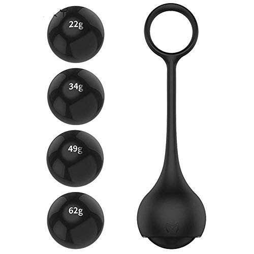 One Set Male Physical Ƥéénǐs Weights Silicone Ball Stretching Extender ...