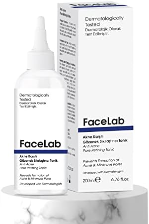 FaceLab Pore Refining Tonic - Reduce Acne, Skin Care for Men and Women ...