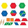 Amazon.com: Learning Resources Giant Magnetic Pattern Blocks: Office ...