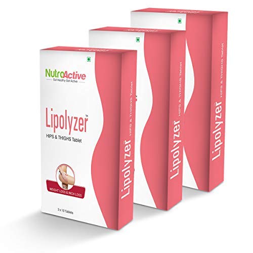 Nutroactive Lipolyzer Hips & Thighs Tablet Weight Loss Tablets - 30 Tab ...