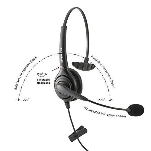 Polycom SoundPoint Phone Headset | Noise Canceling Call Center Headset ...