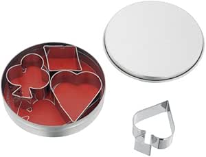Amazon.com: Set of Playing Card Cookie Cutters: Cookie Cutters: Home ...