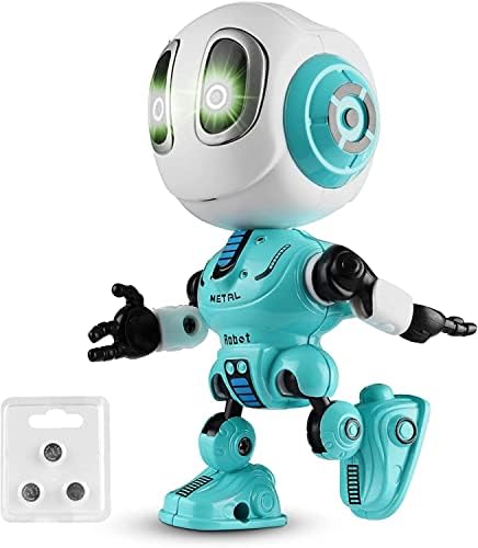 Talking Robot Toys, Recording Robot for Kids Mini Robot with LED Eyes ...