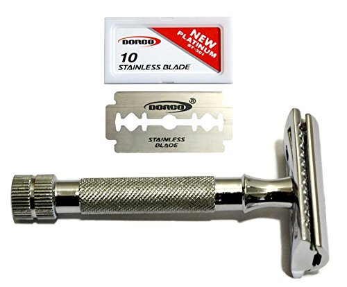 CS-202 Classic Samurai Short Handle Double Edge Safety