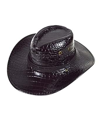 Amazon.com: Snake Skin Pattern Cowboy Hat (One Size): Clothing