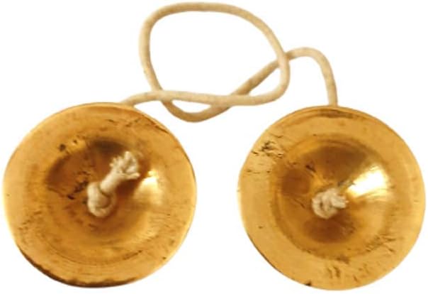 Buy Hari Har Exim Brass Metal Manjira Pair Traditional Music Instrument ...