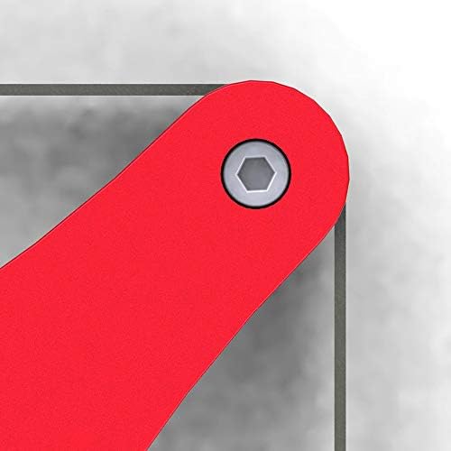 Ice Hockey Stainless and Carbon Steel Red 4 Way Passer| Puck Rebounder ...