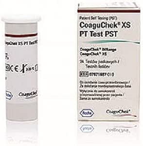 CoaguChek XS PT Test PST 24 Strips - For INR Monitoring: Amazon.com.au ...