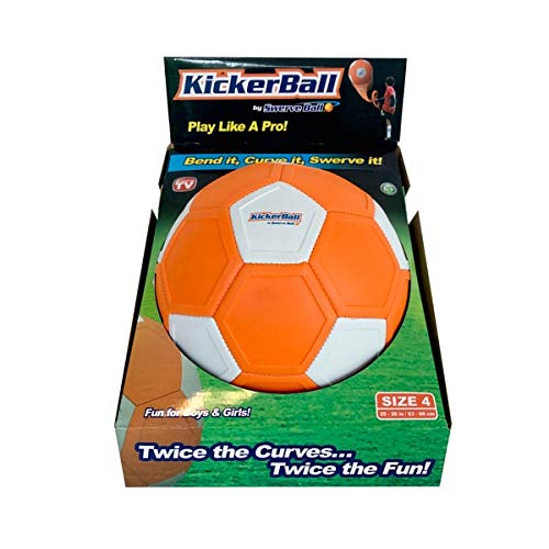 Sports & Outdoors Curve and Swerve Soccer Ball/Football Toy KickerBall ...