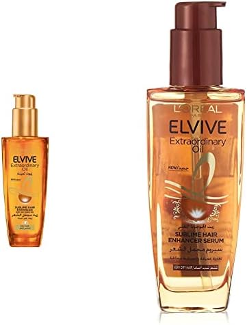 L'Oreal Paris Elvive Extraordinary Oil Serum For All Hair Types, 100Ml & Extraordinary Oil ...