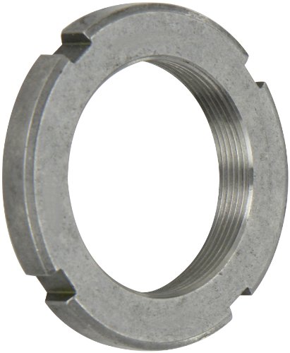 SKF KM 9 Standard Locknut, Right Hand, Not Self-Locking, Steel, Metric ...