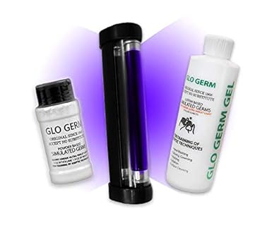 Glo-Box Kit with Glo Germ Gel-Powder-Blacklight: Amazon.com.au ...