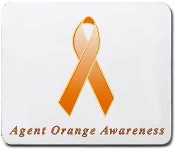 Amazon.com : Agent Orange Awareness Ribbon Mouse Pad : Office Products
