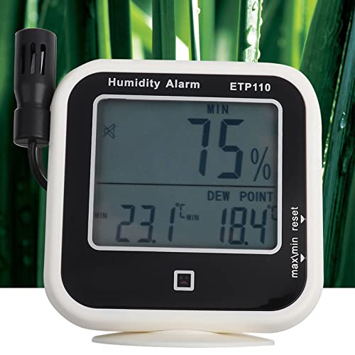 ETP110 Digital Thermo Hygrometer Humidity Dew Point Meter For Home ...