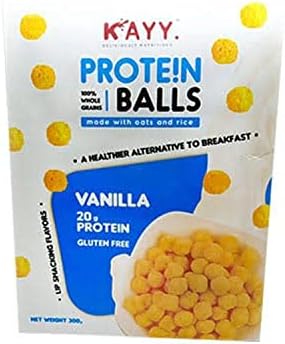 KAYY PROTEIN BALLS VANILLA 300 gm price in Egypt | Amazon Egypt ...