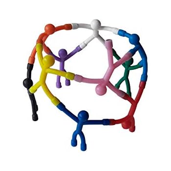 Amazon.com: 10PCS Novelty Mini Man Fridge Magnets, Toosunny Cute Rubber ...