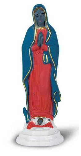 Small St Mary Our Lady Of Guadalupe Statue Auto Statue | Desertcart INDIA