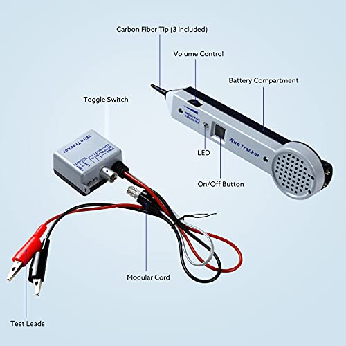 Volume control circuit amplifier probe